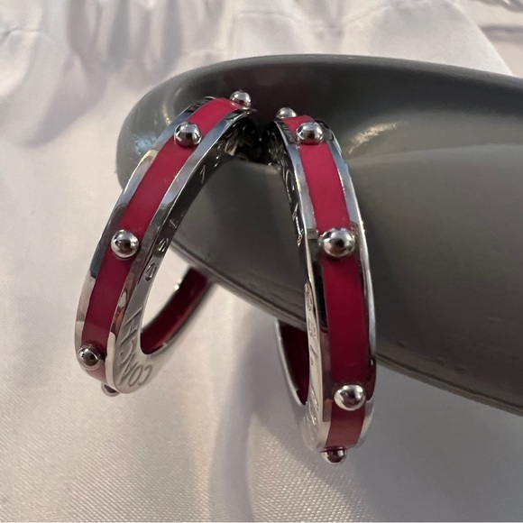 Coach | Jewelry | Coach Hoop Earrings | Poshmark
